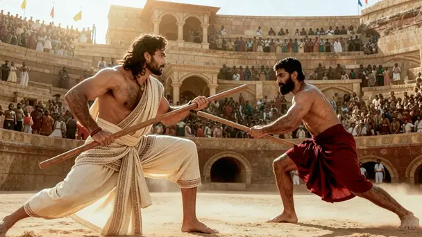 Watch Mahabharat: Ek Dharmayudh S1 E2 - An Impossible Choice on JioHotstar with Tata Play Binge