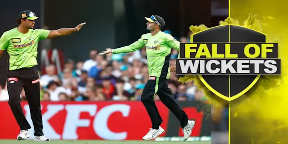 Watch Brisbane Heat Fall of Wickets vs Sydney Thunder on JioHotstar ...