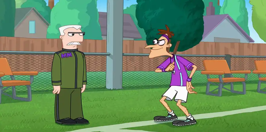 Watch Phineas and Ferb S5 E14 - Bend It Like Doof / Dooflicated on ...