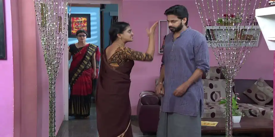 Watch Parasparam S33 E58 - Meenakshi Slaps Subhash on Hotstar with Tata ...
