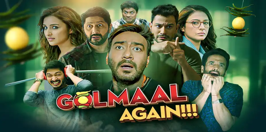 Watch Golmaal Again on Prime with Tata Play Binge